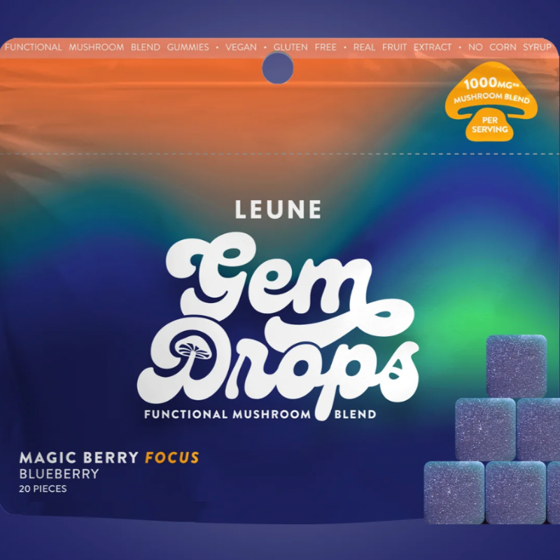 Leune Lab Magic Berry Gem Drops Adaptogenic Gummies – Killjoy